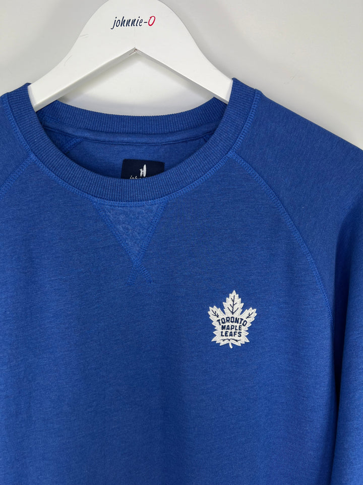 MAPLE LEAFS FREEMAN SWEATER (ROYAL) - JOHNNIE-O – Jeff's Guyshop