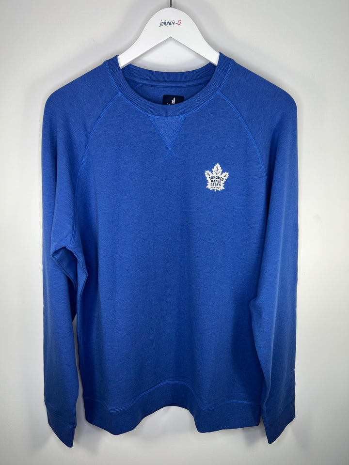 MAPLE LEAFS FREEMAN SWEATER (ROYAL) - JOHNNIE-O – Jeff's Guyshop
