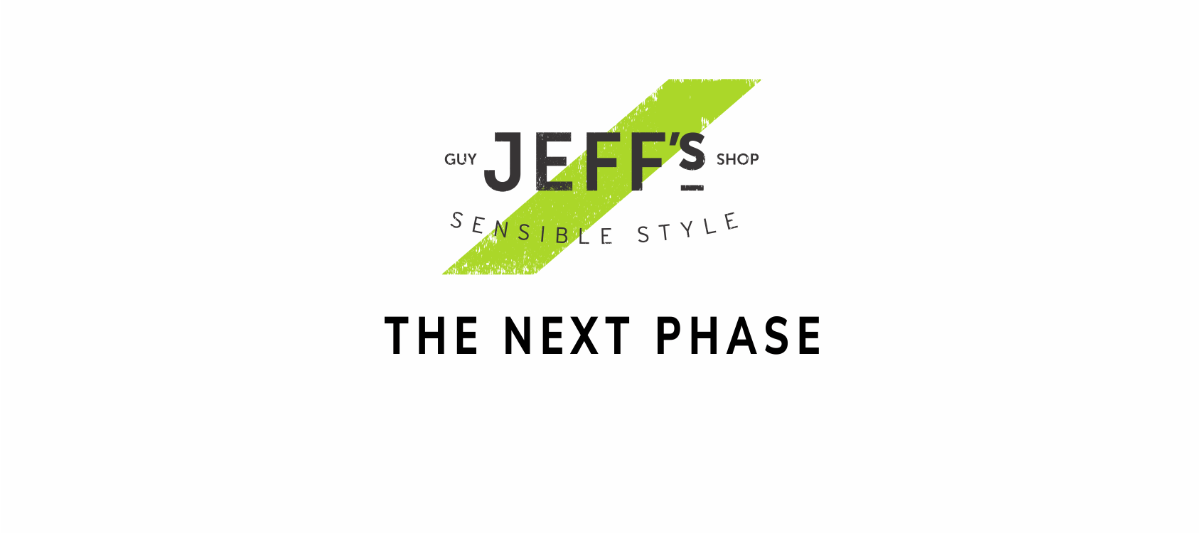 Jeff's Guyshop clothing store in Burlington, Ontario Canada