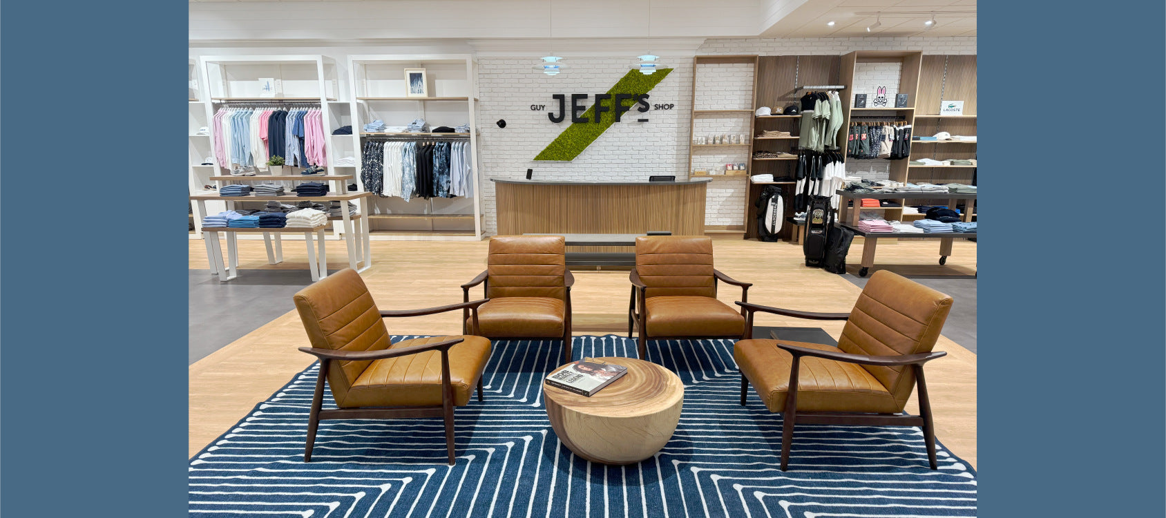 Jeff's Guyshop clothing store in Burlington, Ontario Canada